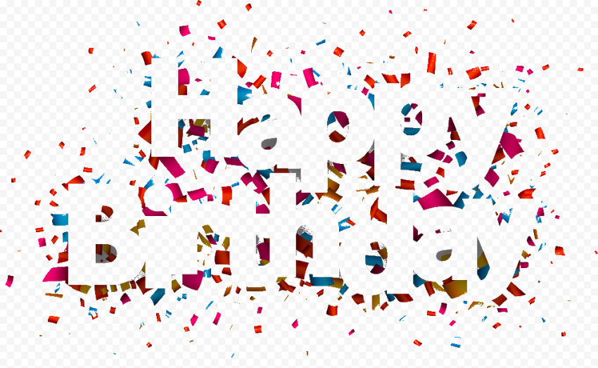 HD Black Happy Birthday Text PNG | Citypng