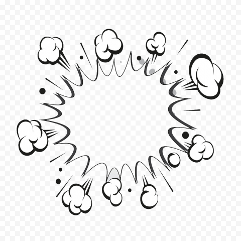 HD Comic Bubble Cloud Speech Explosion PNG | Citypng