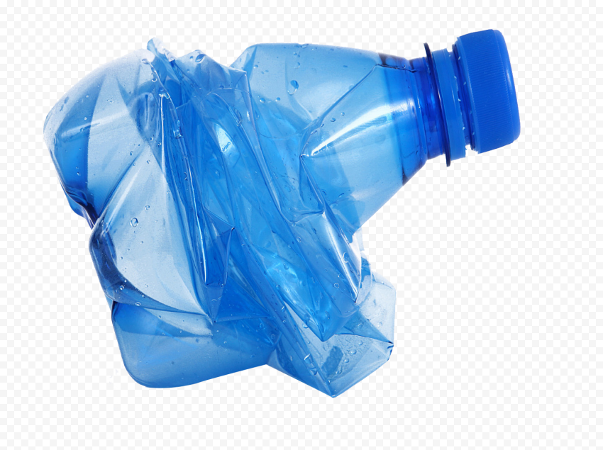 HD Crushed Plastic Water Bottle PNG | Citypng