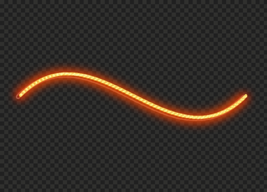 HD Curve Led Light Line String PNG | Citypng