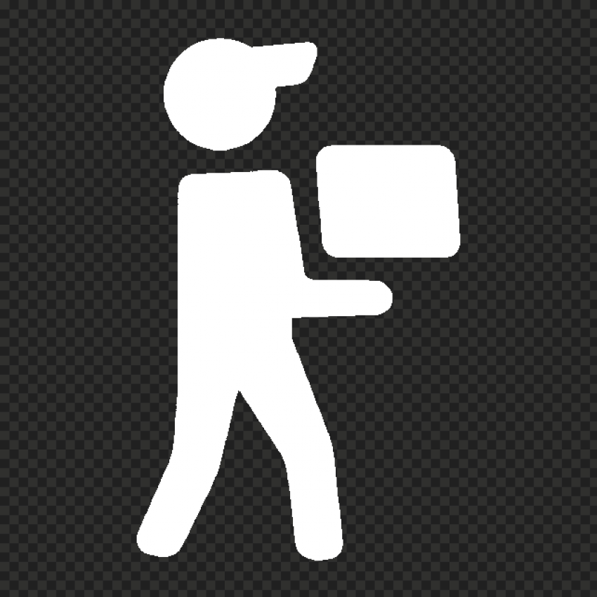 Delivery Man Icon Png
