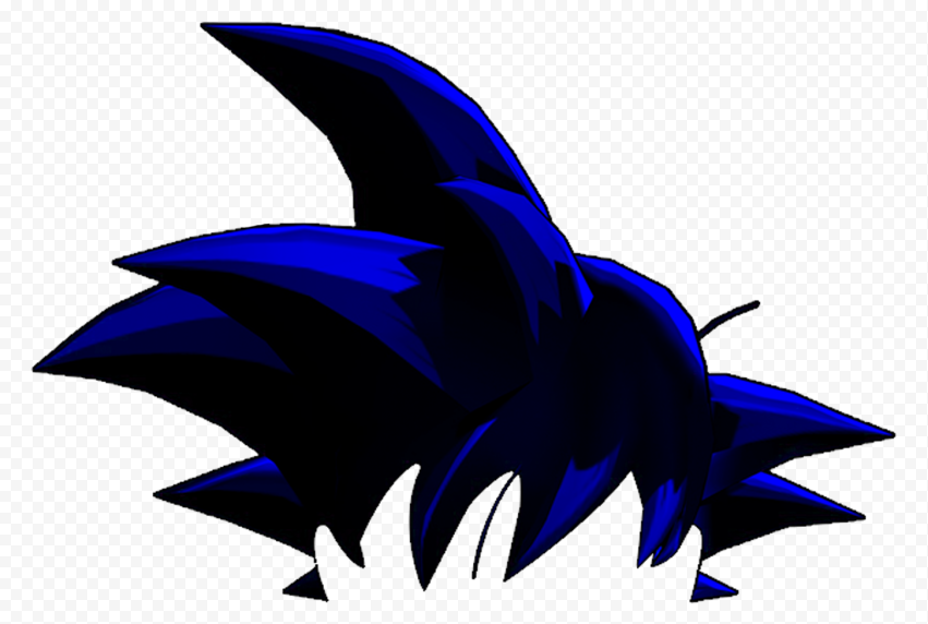 HD Dragon Ball Z Blue Turquoise Hair PNG | Citypng