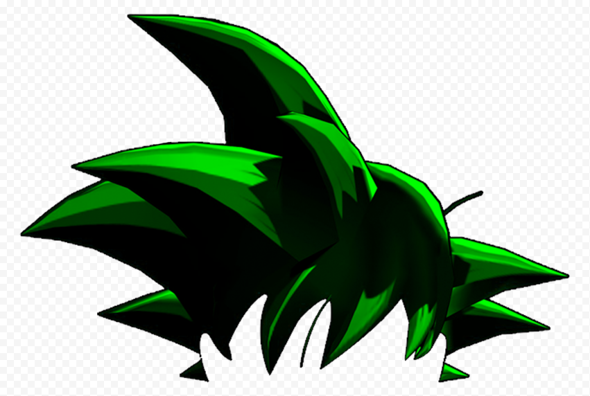 HD Dragon Ball Z Green Hair PNG | Citypng
