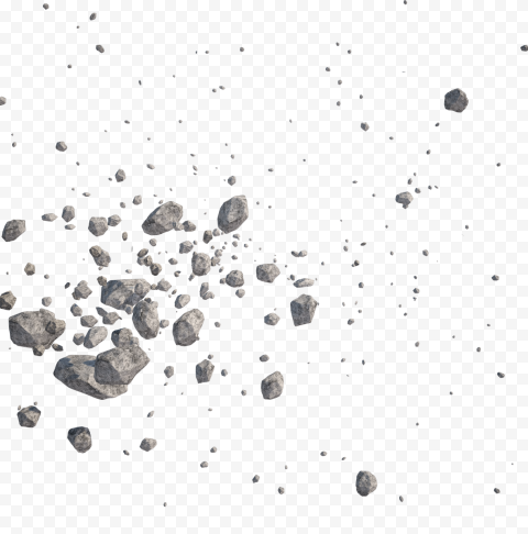 HD Explosion Splash Stone Flying Effect PNG | Citypng