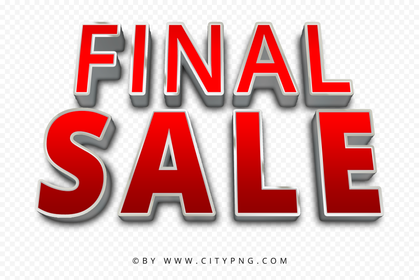 HD Final Sale Label Logo Sign Transparent Background | Citypng