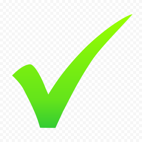 HD Flat Green Tick Icon PNG | Citypng