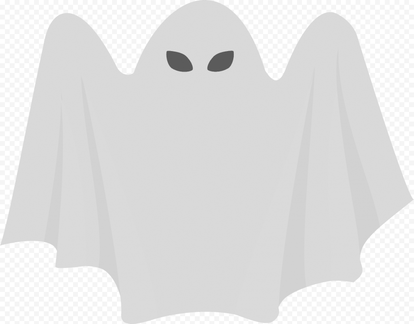 HD Flat Vector Halloween Ghost Transparent PNG | Citypng