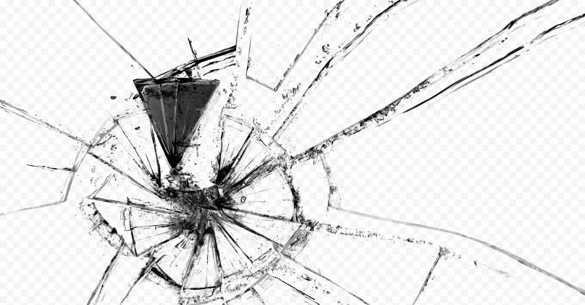 HD Glass Crack Cracked Broken Effect PNG | Citypng