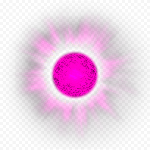 HD Glowing Pink Ball Effect PNG | Citypng