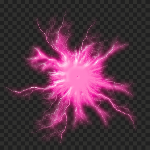 HD Glowing Pink Energy Ball PNG | Citypng