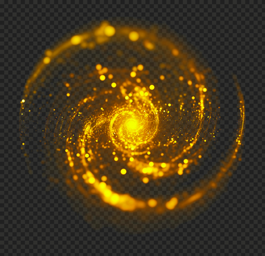 HD Gold Glowing Hole Swirl Spiral PNG | Citypng