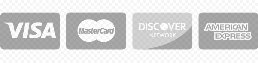 HD Gray Credit Cards Payment Icons PNG | Citypng