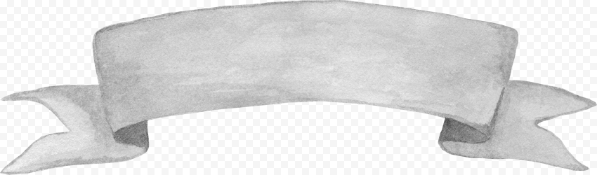 HD Gray Watercolor Ribbon Banner PNG | Citypng