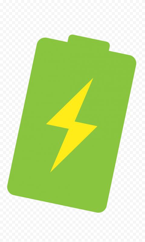 HD Green Battery Charging Icon PNG | Citypng