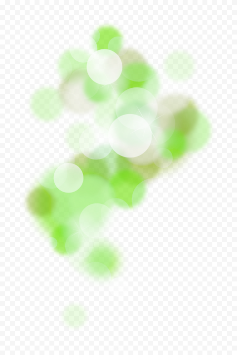 HD Green Bokeh Thumbnail Effect Background PNG | Citypng