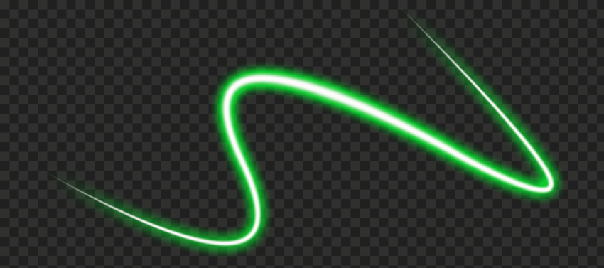 HD Green Glowing Neon Wavy Line PNG | Citypng