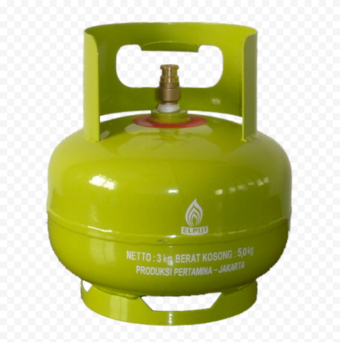 HD Green LPG Gas Bottle PNG | Citypng