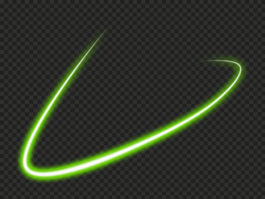 HD Green Neon Light Line PNG | Citypng