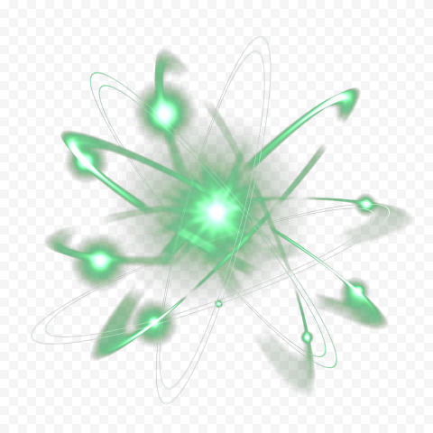 HD Green Sparkles Glowing Splash Effect PNG | Citypng