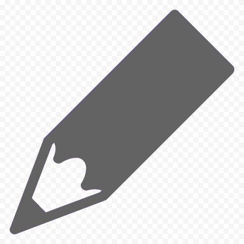 HD Grey Short Pencil Icon PNG | Citypng