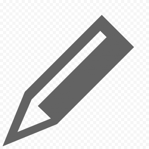 HD Grey Short Pencil Icon PNG | Citypng