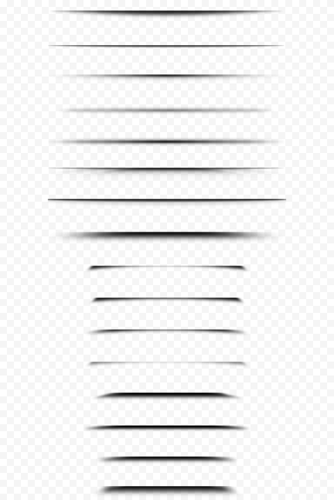 HD Group Of Black Shadow Lines Paper Effect PNG | Citypng