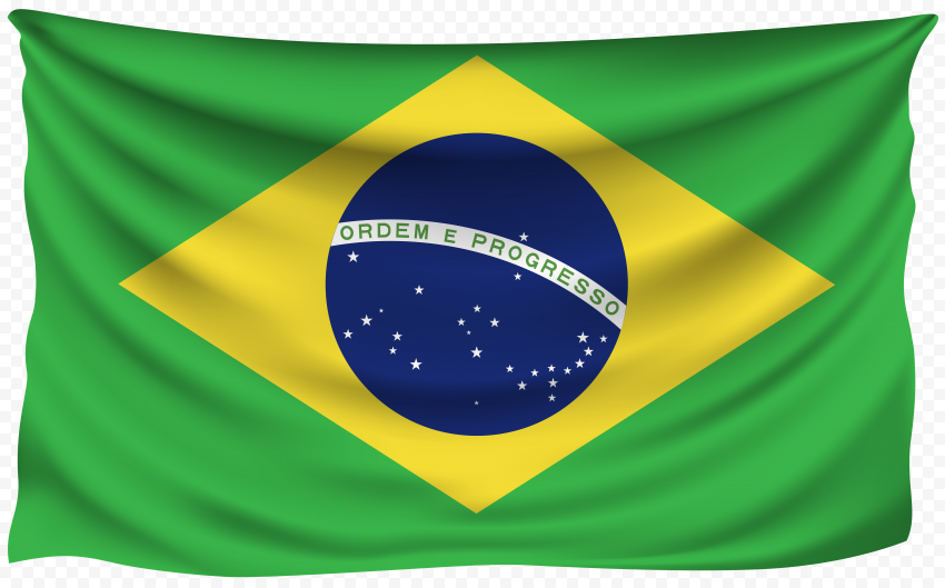HD Hanging Brazil National Flag PNG | Citypng