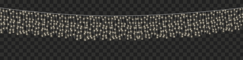 HD Hanging Holiday Light String Transparent PNG | Citypng