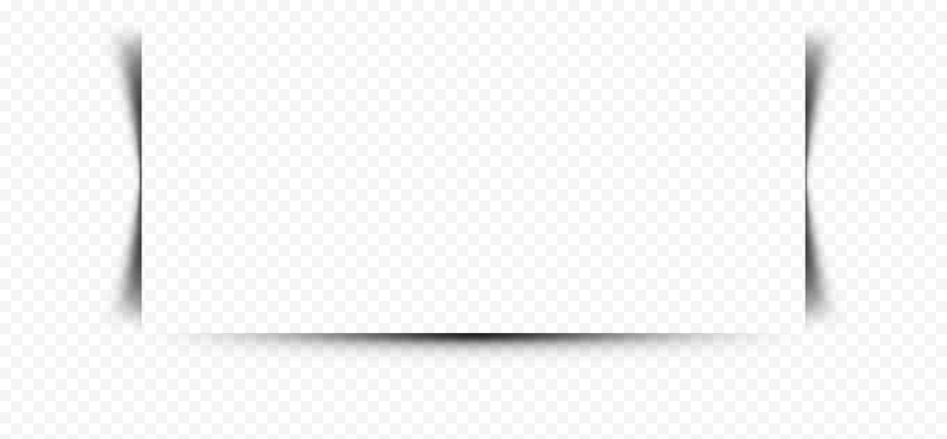 HD Horizontal Frame Border Shadow Effect PNG | Citypng
