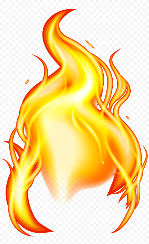 HD Illustration Realistic Fire Flame PNG | Citypng