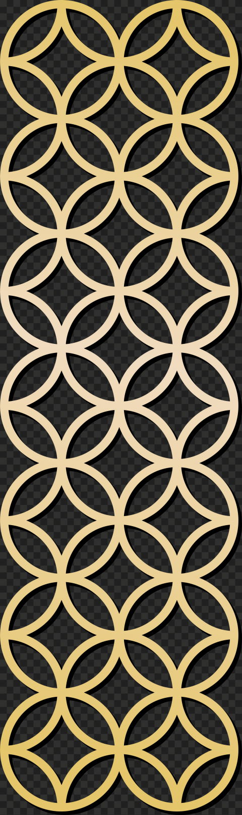 HD Islamic Arabic Gold Pattern PNG | Citypng
