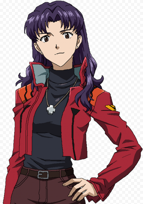 HD Katsuragi Misato Cartoon Character PNG | Citypng