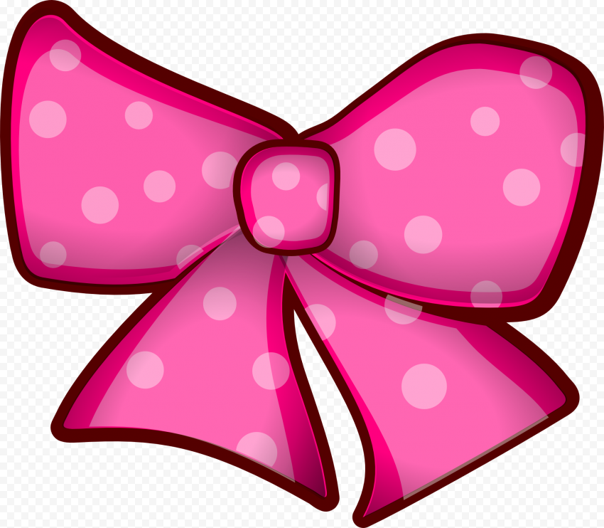 HD Minnie Mouse Pink Illustration Ribbon PNG | Citypng