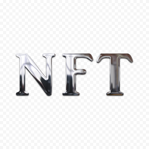 HD NFT Non Fungible Token Blockchain Word Text PNG | Citypng