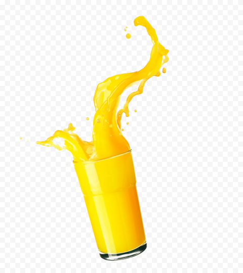 HD Orange Juice Glass Cup Liquid Splash PNG | Citypng