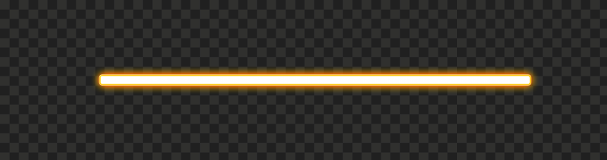 HD Orange Neon Glowing Line Transparent PNG | Citypng