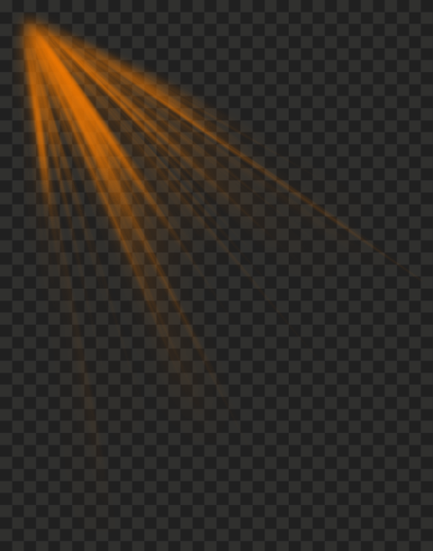 HD Orange Ray Light Transparent Background | Citypng