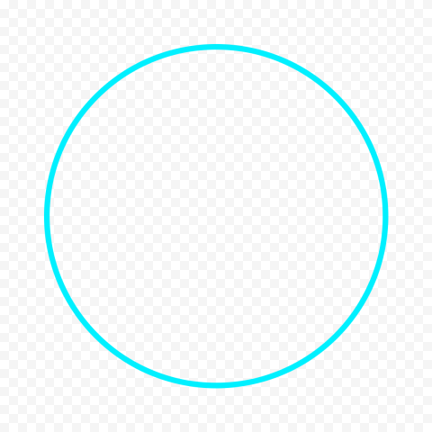HD Outline Blue Circle Transparent Background | Citypng