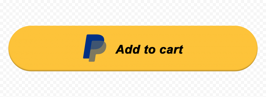 HD PayPal Add To Cart Yellow Button Transparent PNG | Citypng
