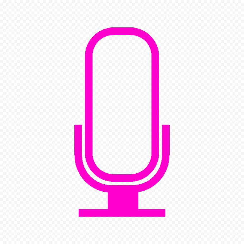 HD Pink Microphone Mic Voice Sound Icon Transparent PNG | Citypng