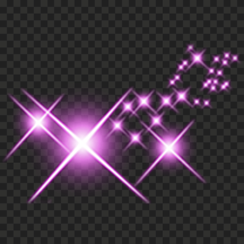 HD Pink Shining Sparkling Stars PNG | Citypng