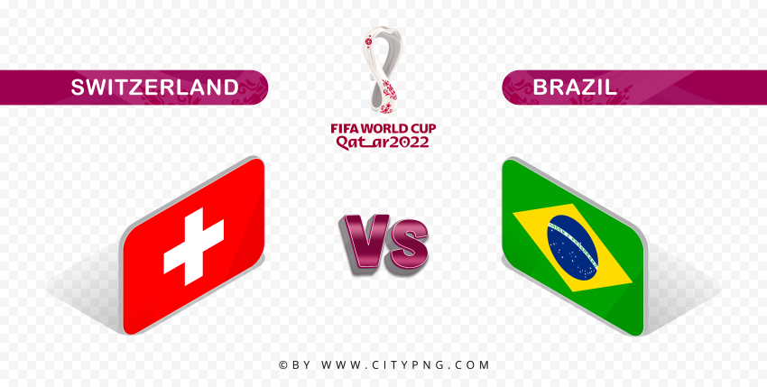 HD PNG Brazil Vs Switzerland Fifa World Cup 2022 | Citypng