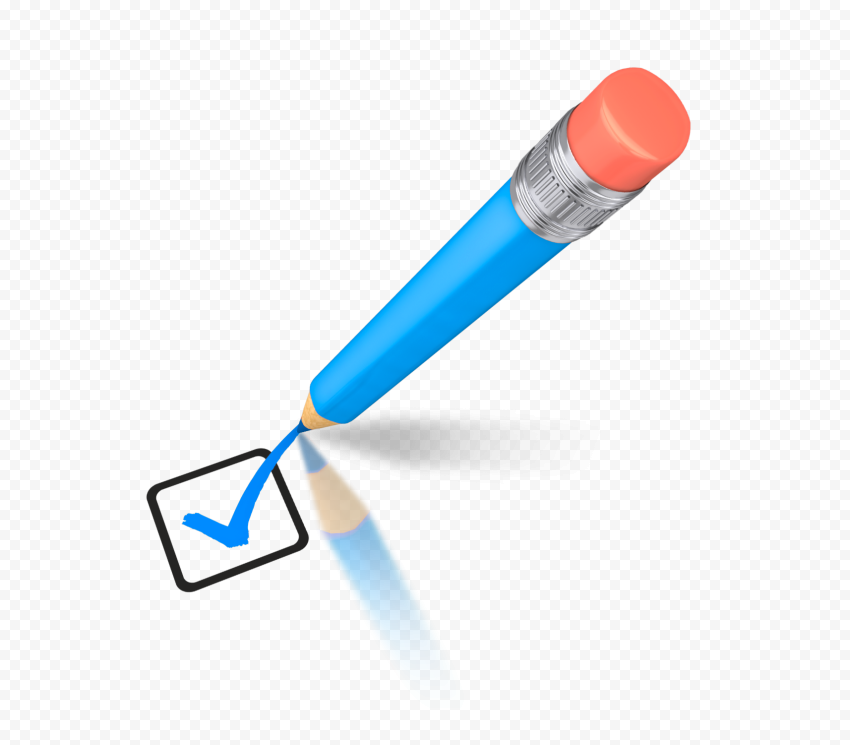 HD 3D Blue Check Mark Icon Symbol PNG | Citypng