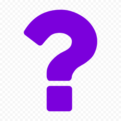 HD PNG Purple Simple Question Symbol Icon | Citypng