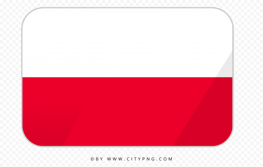 HD Poland POL Flag Icon Transparent Background | Citypng