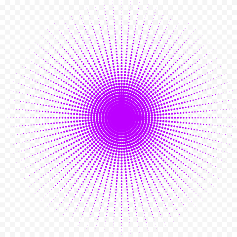 HD Purple Dots Halftone Circular Transparent PNG | Citypng