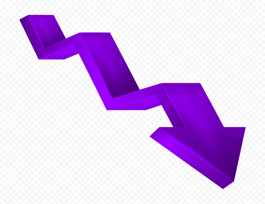 Purple Arrow Pointing Down