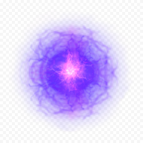 HD Purple Light Energy Ball Effect PNG | Citypng