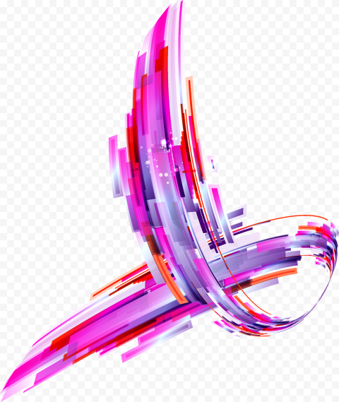 HD Purple & Pink Abstract Illustration Transparent PNG | Citypng