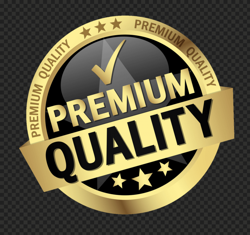 HD Quality Golden Logo Label PNG | Citypng
